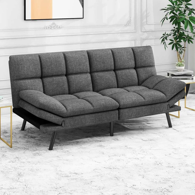 Wayfair gray futon store